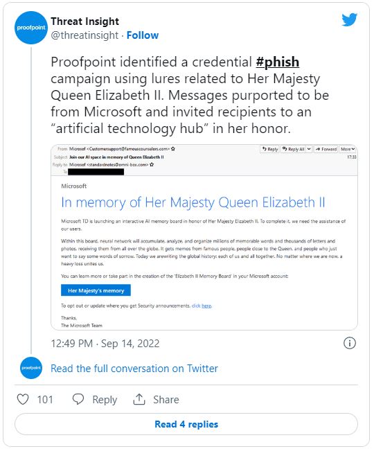 Scam Alert: Fraudsters Exploit The Passing of Queen Elizabeth II ...