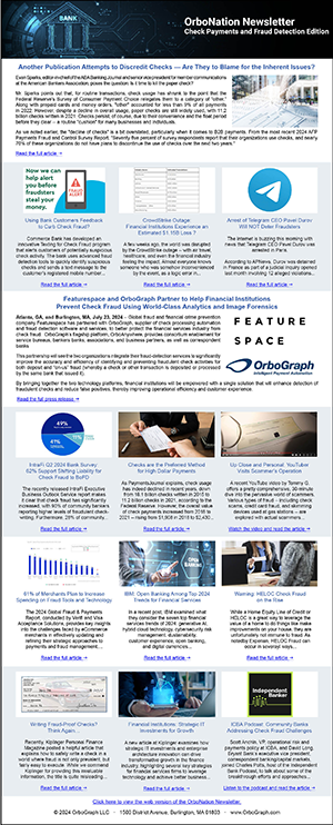 OrboNation Newsletter: Check Processing and Fraud - Best from 2024 ...